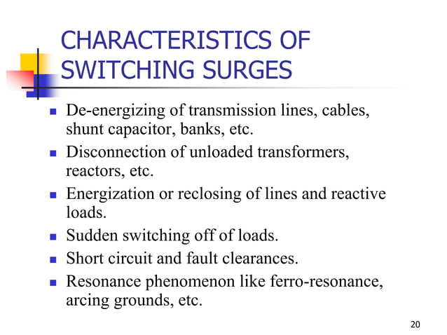 High Voltage Engineering- OVER VOLTAGES IN ELECTRICAL POWER SYSTEMS | PPT