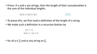 Introduction to Theory of computations:- | PPT