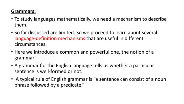 Introduction To Theory Of Computations Ppt