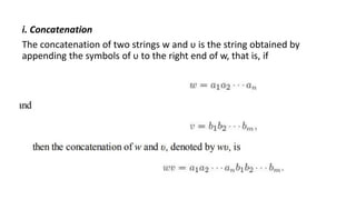 Introduction to Theory of computations:- | PPT