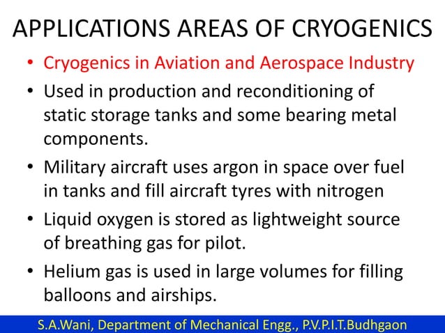 Unit i introduction to Cryogenics | PDF | Chemistry | Science