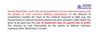 Introduction to Cost Accounting | PPTX