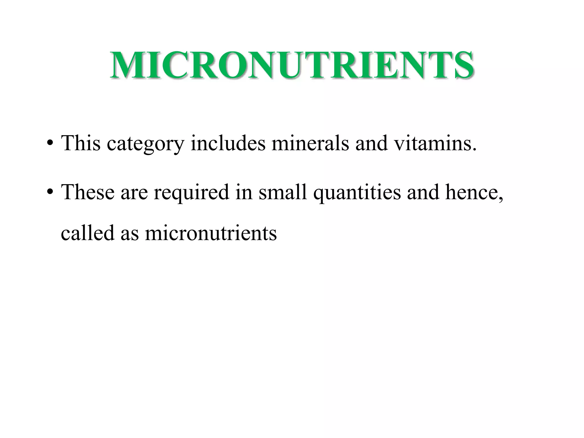 Introduction to Nutrition | PPTX