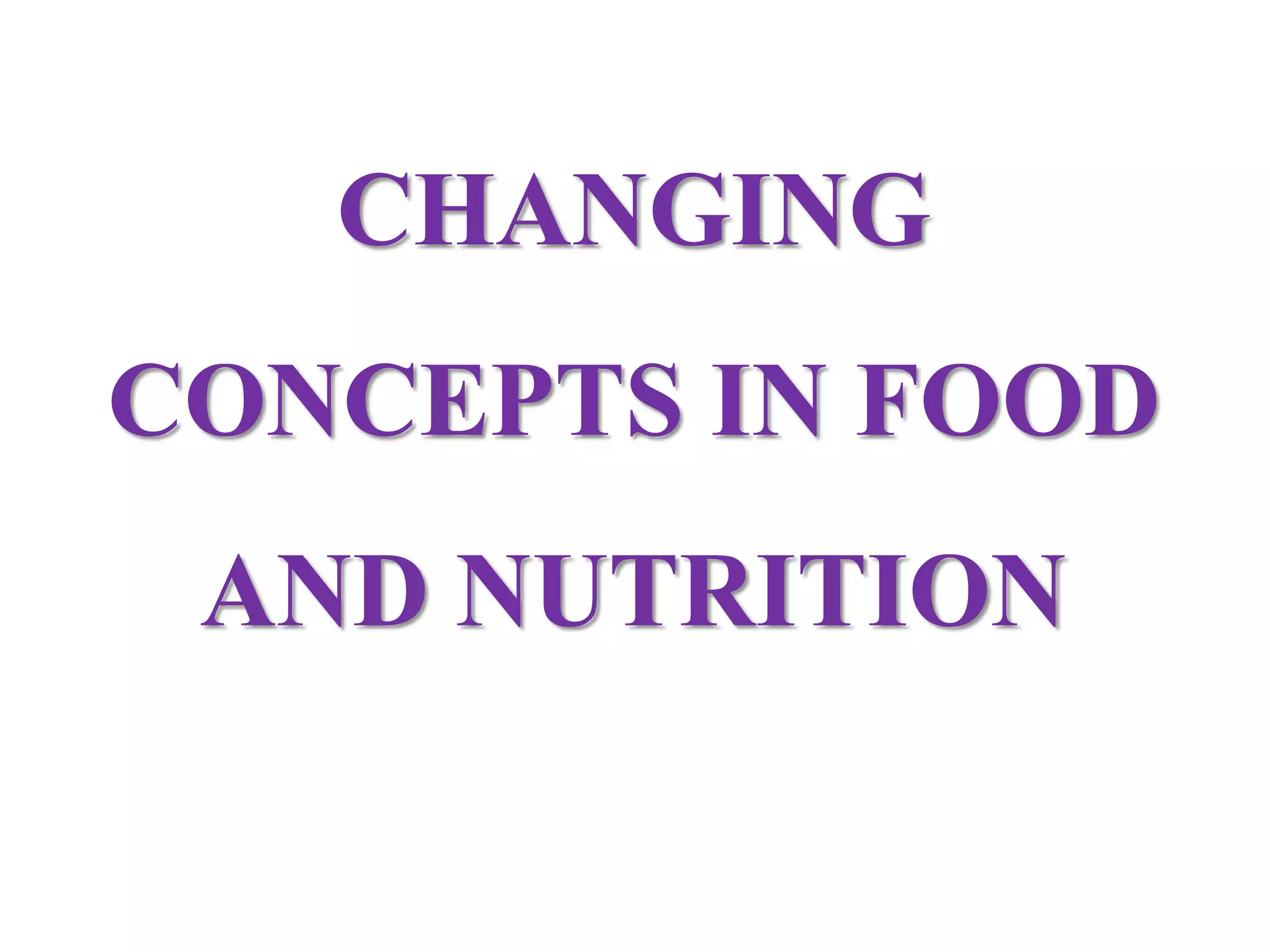 Introduction to Nutrition | PPTX