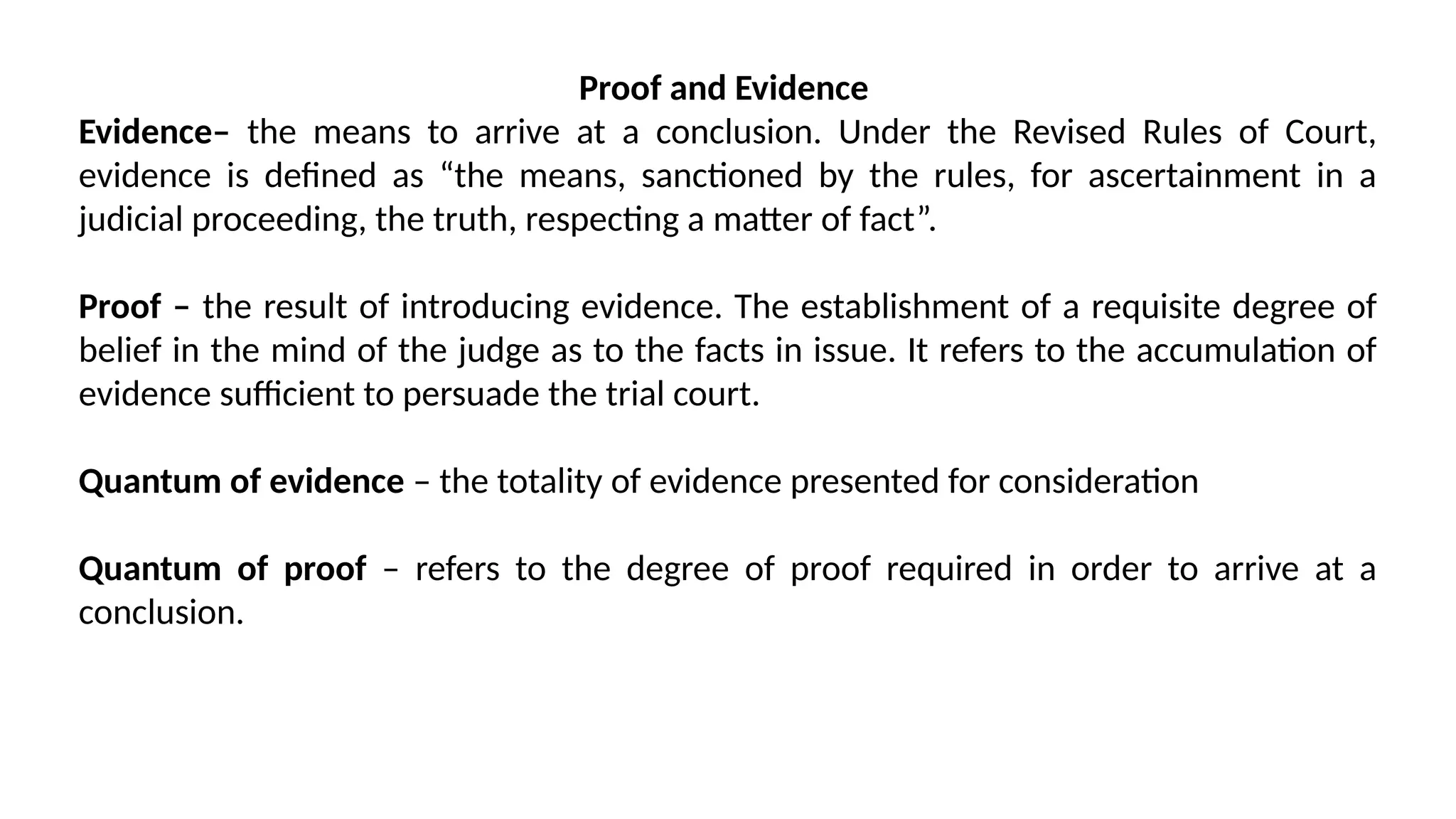 Unit I - Introduction of Law of Evidence.pptx