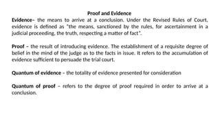 Unit I - Introduction of Law of Evidence.pptx