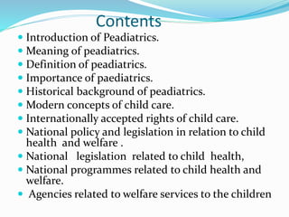 Unit I - Introduction ( paediatrics).pptx