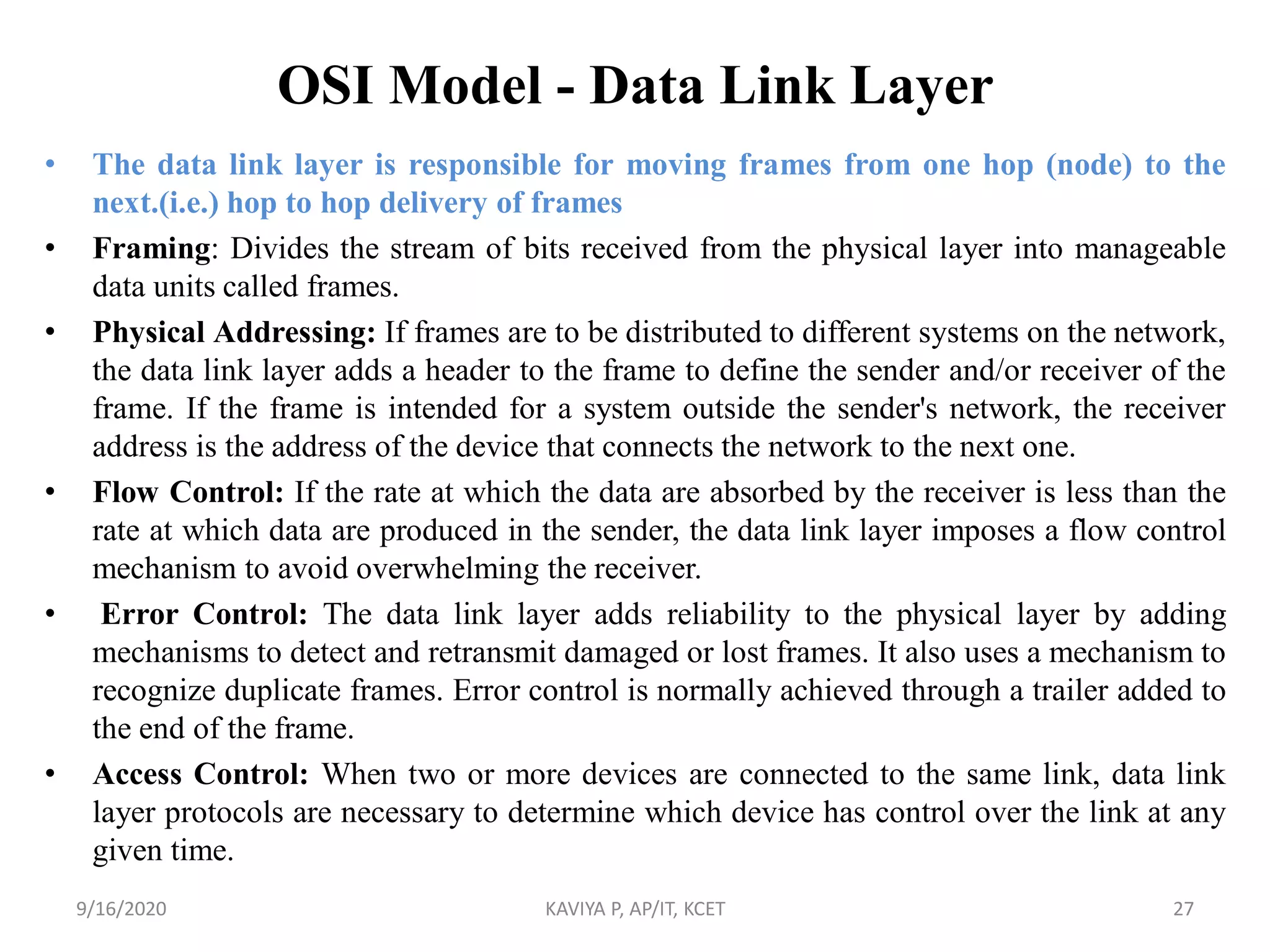 CS8591 Computer Networks - Unit I | PDF | Computer Networking | Computing