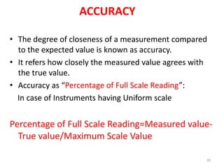 BASICS OF METROLOGY | PPTX