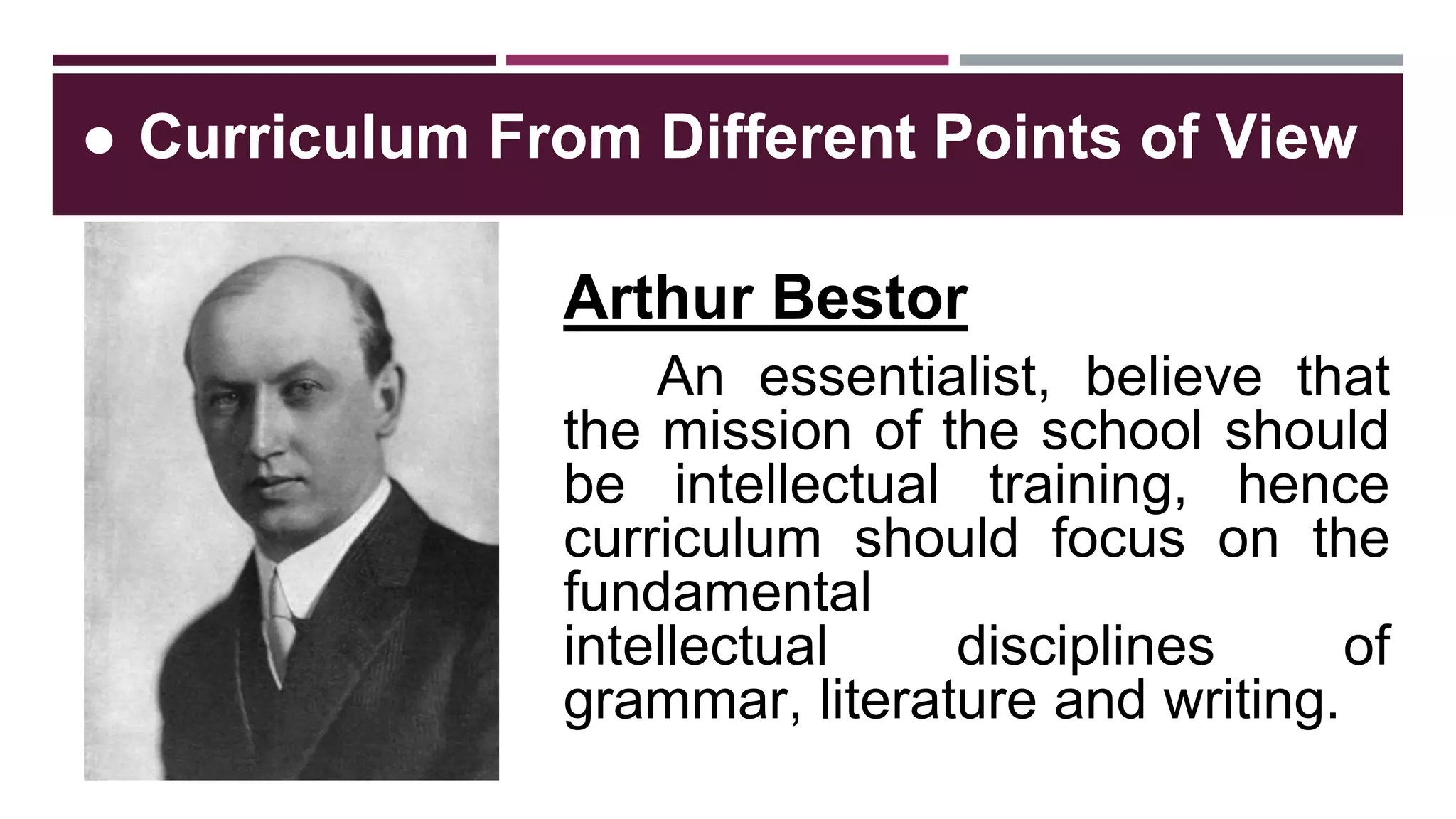 Unit I - Nature of the Curriculum.pptx