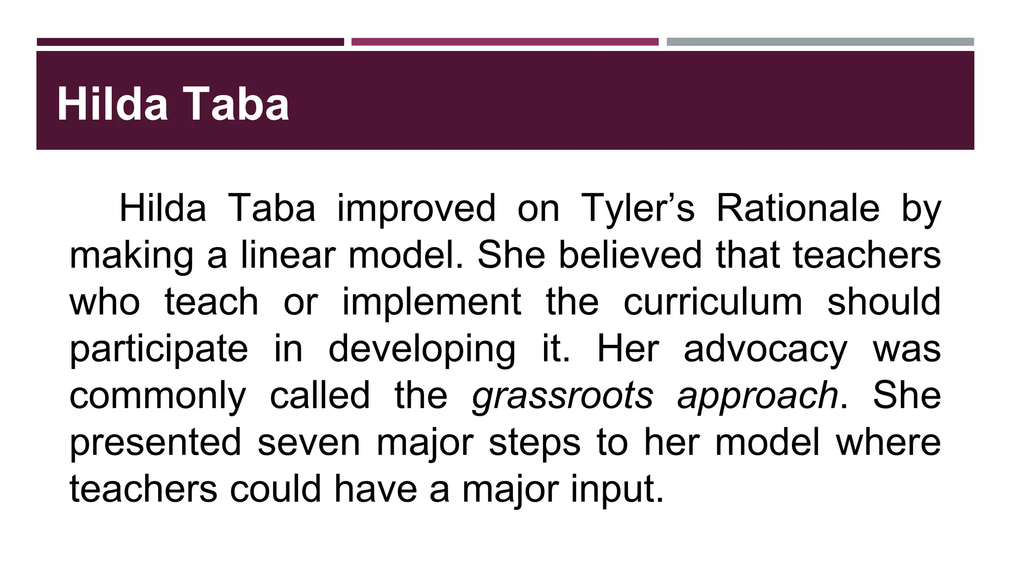 Unit I - Nature of the Curriculum.pptx