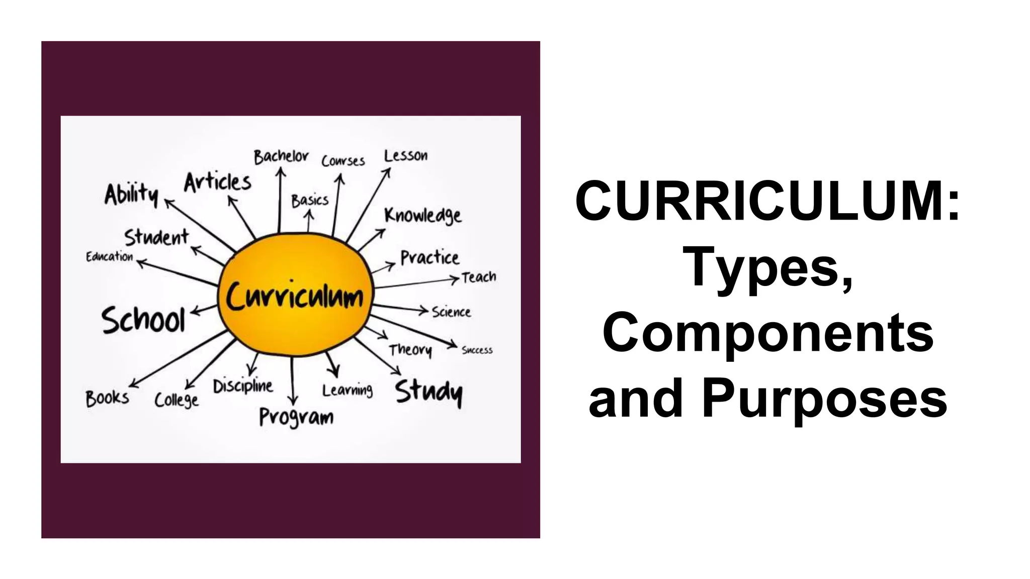 Unit I - Nature of the Curriculum.pptx
