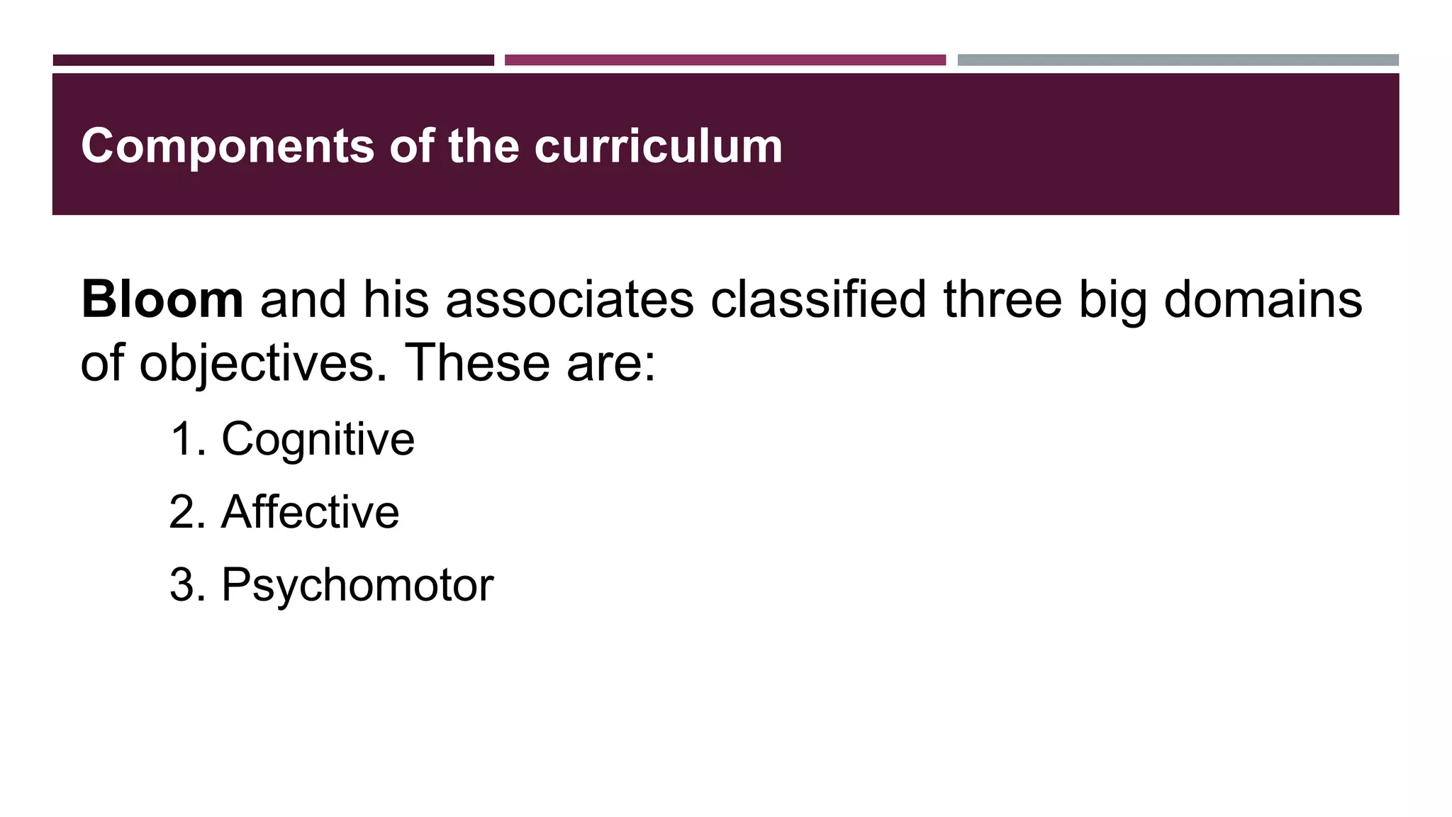 Unit I - Nature of the Curriculum.pptx