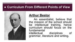 Unit I - Nature of the Curriculum.pptx