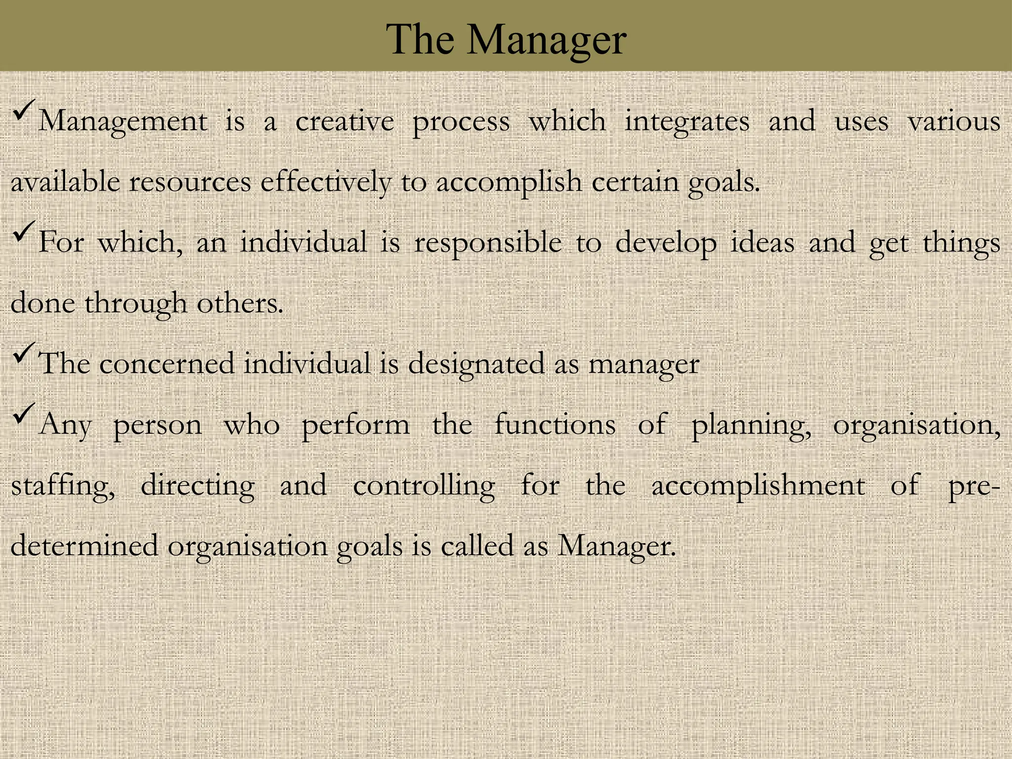 Unit I - PPT Introduction to Management I.pptx
