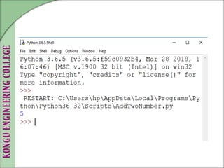 Python Programming | PPT