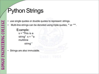 Python Programming | PPT