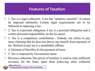 Introduction to Taxation System in India | PPTX
