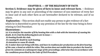 Unit I - Law of Evidence - Theory of Relavancy.pptx