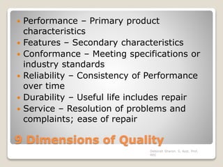 Total Quality Management - Introduction | PPTX