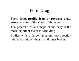 Unit I TYPES OF DRAGS | PDF