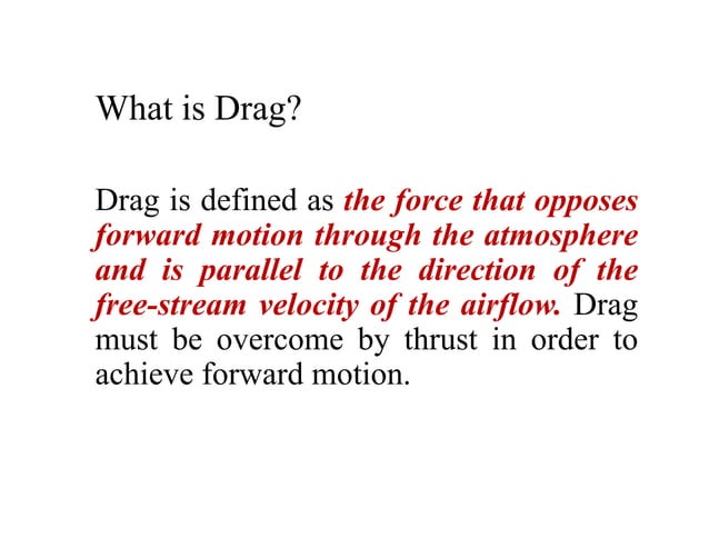Unit I TYPES OF DRAGS | PDF