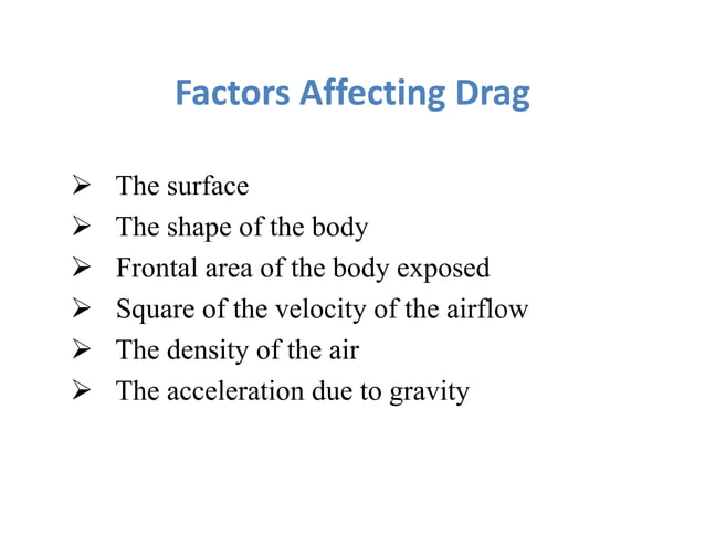 Unit I TYPES OF DRAGS | PDF