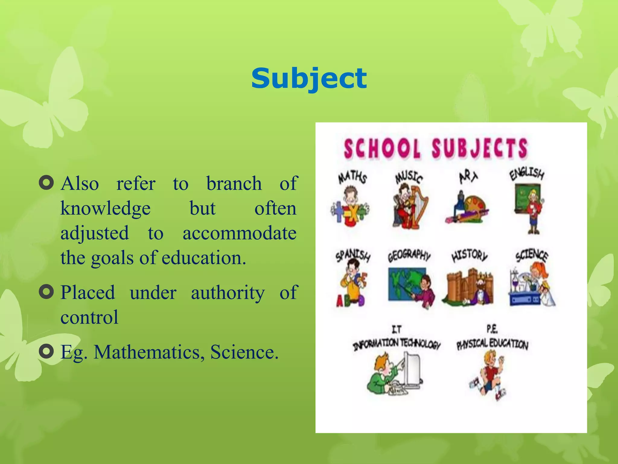 Unit I understanding disciplines and subjects | PPTX