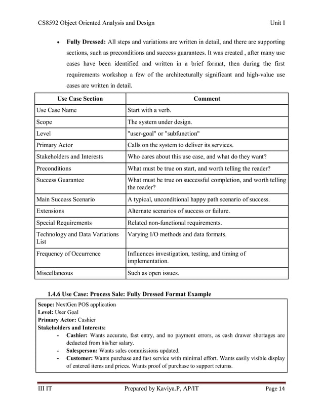 CS8592 Object Oriented Analysis & Design - UNIT I | PDF CS8592 Object Oriented Analysis & Design - UNIT I | PDF
