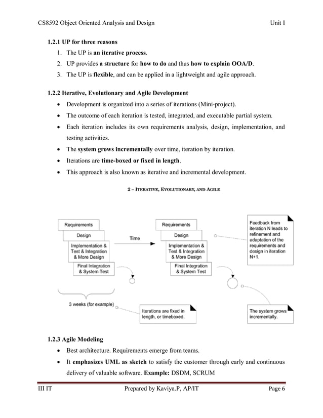 Cs8592 Object Oriented Analysis And Design Unit I Pdf
