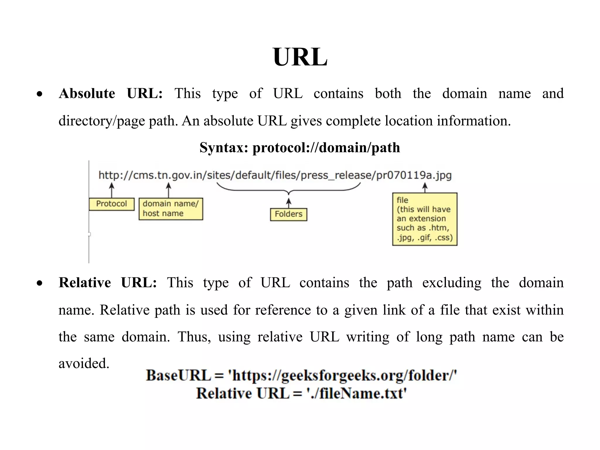 IT2255 Web Essentials - Unit I Website Basics | PDF
