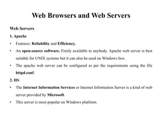IT2255 Web Essentials - Unit I Website Basics | PDF