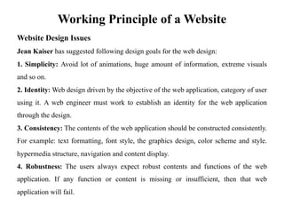 IT2255 Web Essentials - Unit I Website Basics | PDF