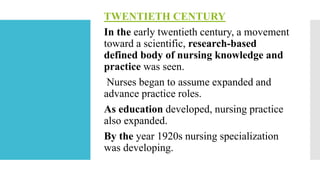 HISTORY OF NURSING and NURSING AS A PROFESSION.pptx