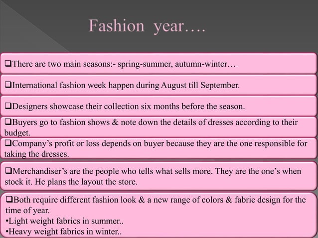 Unit i (1) introduction of fashion terms | PPTX | Women\'s Clothing ...