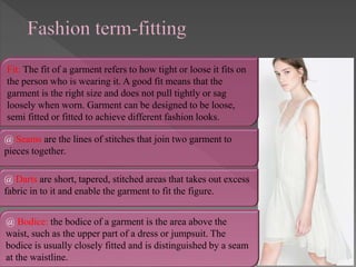 Unit i (1) introduction of fashion terms | PPTX