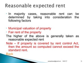 Computation of Income from House property | PPT