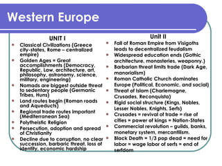 Unit I And Ii Comparison | PPT