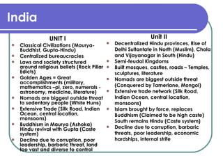 Unit I And Ii Comparison | PPT