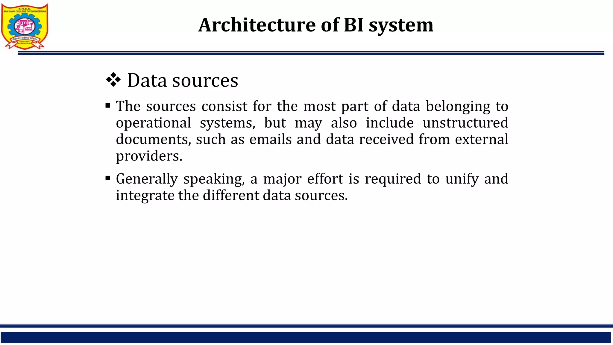 Unit I Architecture of BI system.pdf