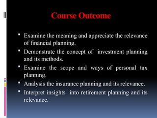 Introduction of Personal Finance for beginners | PPTX