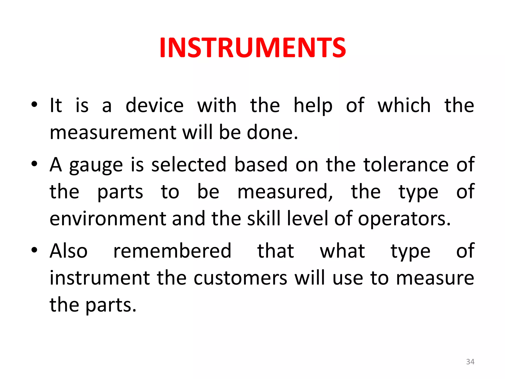 UNIT 1 BASICS OF METRO LOGY | PPTX
