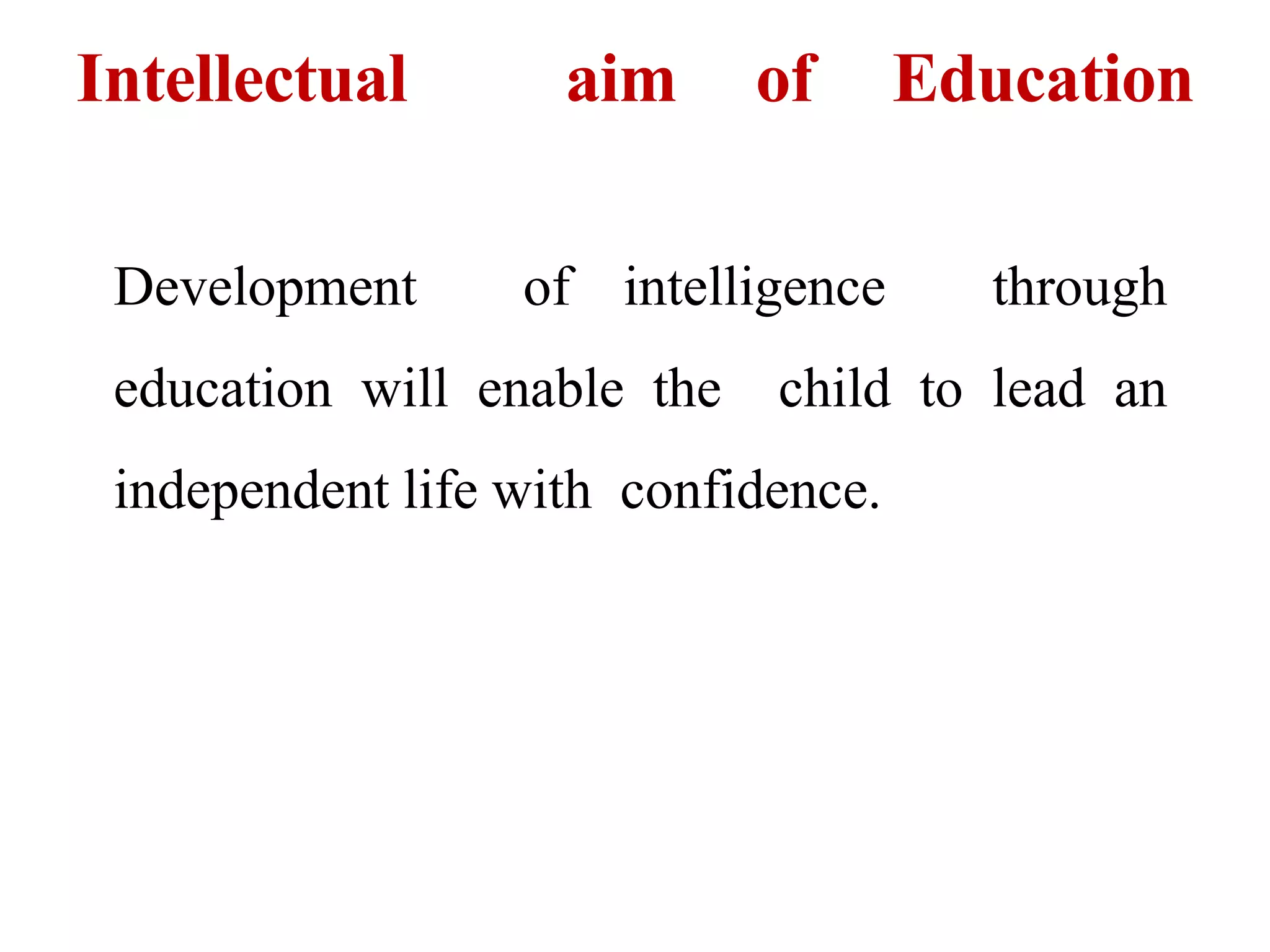 Unit i Basics of Education | PDF