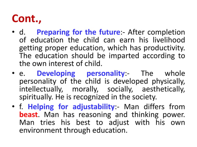 Unit i Basics of Education | PDF | Education