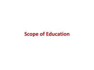 Unit i Basics of Education | PDF