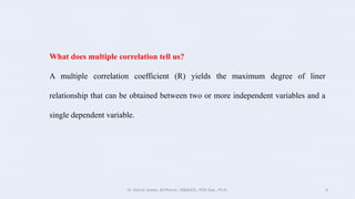 Unit ibp801 t l multiple correlation a24022022 | PPT