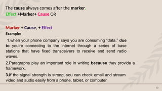 UNIT I CAUSE AND EFFECT in reading texts | PPTX