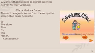 UNIT I CAUSE AND EFFECT in reading texts | PPT