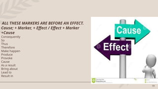 UNIT I CAUSE AND EFFECT in reading texts | PPT