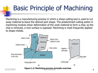 Unit i chapter I ( single point cutting tool) | PPTX